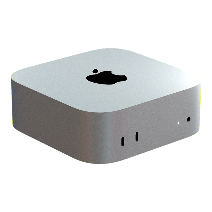 苹果Mac mini 2024 3D模型_3D打印_3D图纸下载_3D建模_obj,fbx,gltf,stl,usdz,glb,3dmax,VisionPro